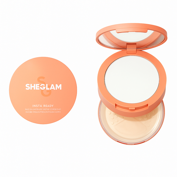 SHEGLAM Insta-Ready Face & Under Eye Setting Powder Duo – Translucent ...