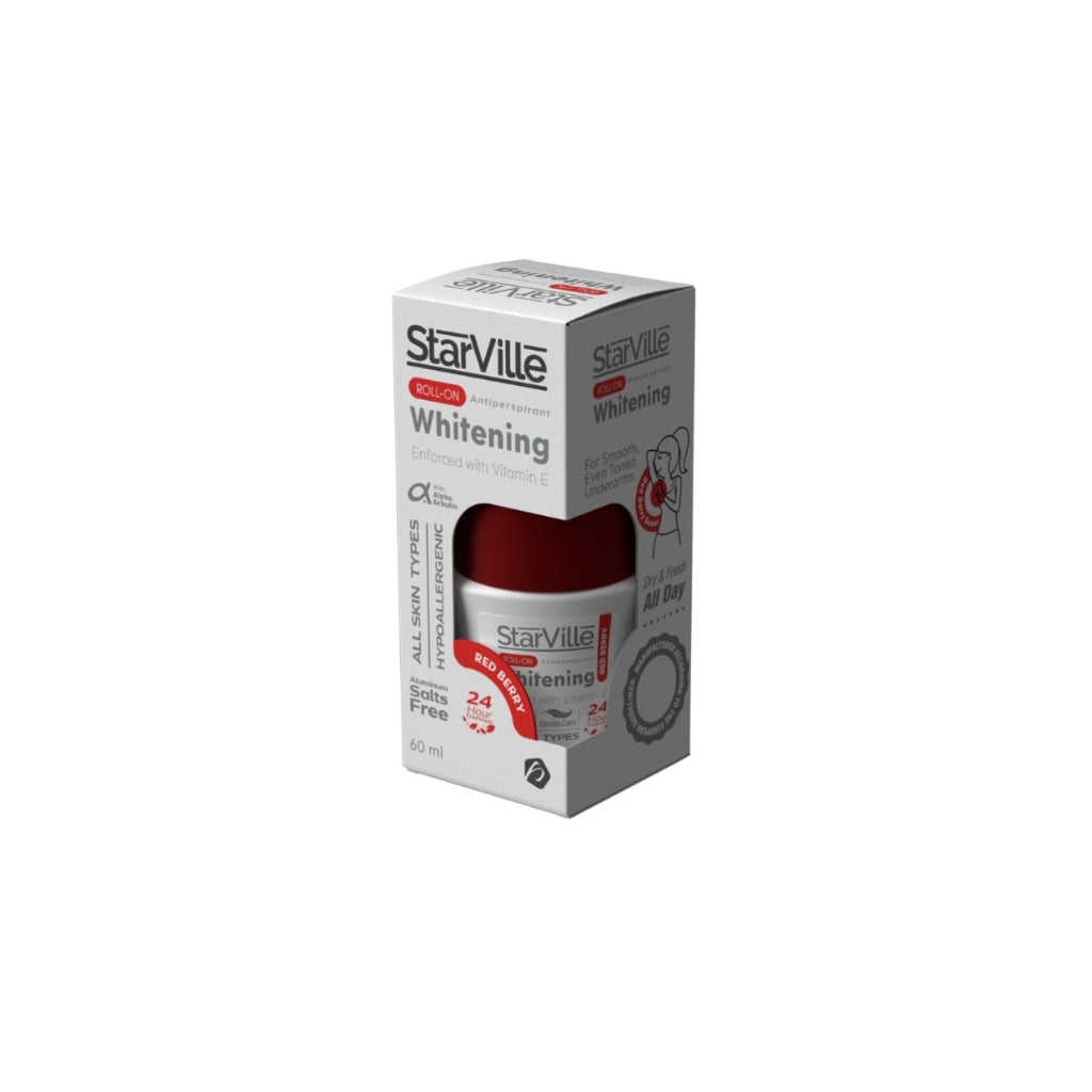 Starville Whitening Roll-On Redberry 60ml | Nefrea Beauty